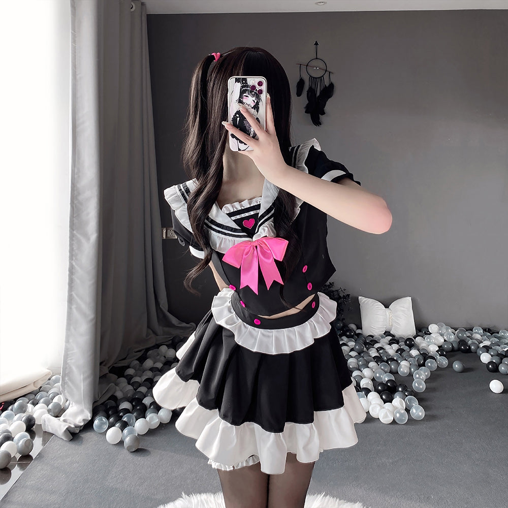 Lolita Maid Cosplay Costume Set – Amorino